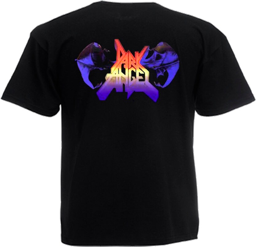 New Dtg / Dtf Printed T-shirt Dark Angels Darkness Descends Size :S,M,L ...