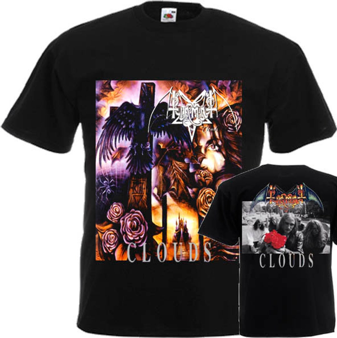 New Dtg / Dtf Printed T-shirt TIAMAT Clouds Size :S,M,L,XL,XXL,3XL,4XL ...