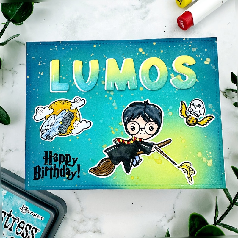 Harrypotter Birthday Card - Etsy