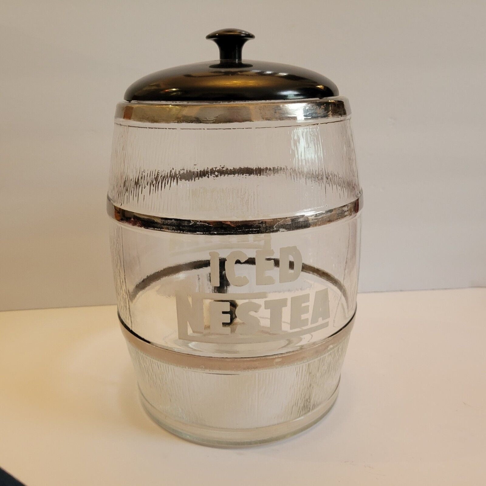 Vintage 1950's Iced Tea Nestea Dispenser Barrel Water - Etsy