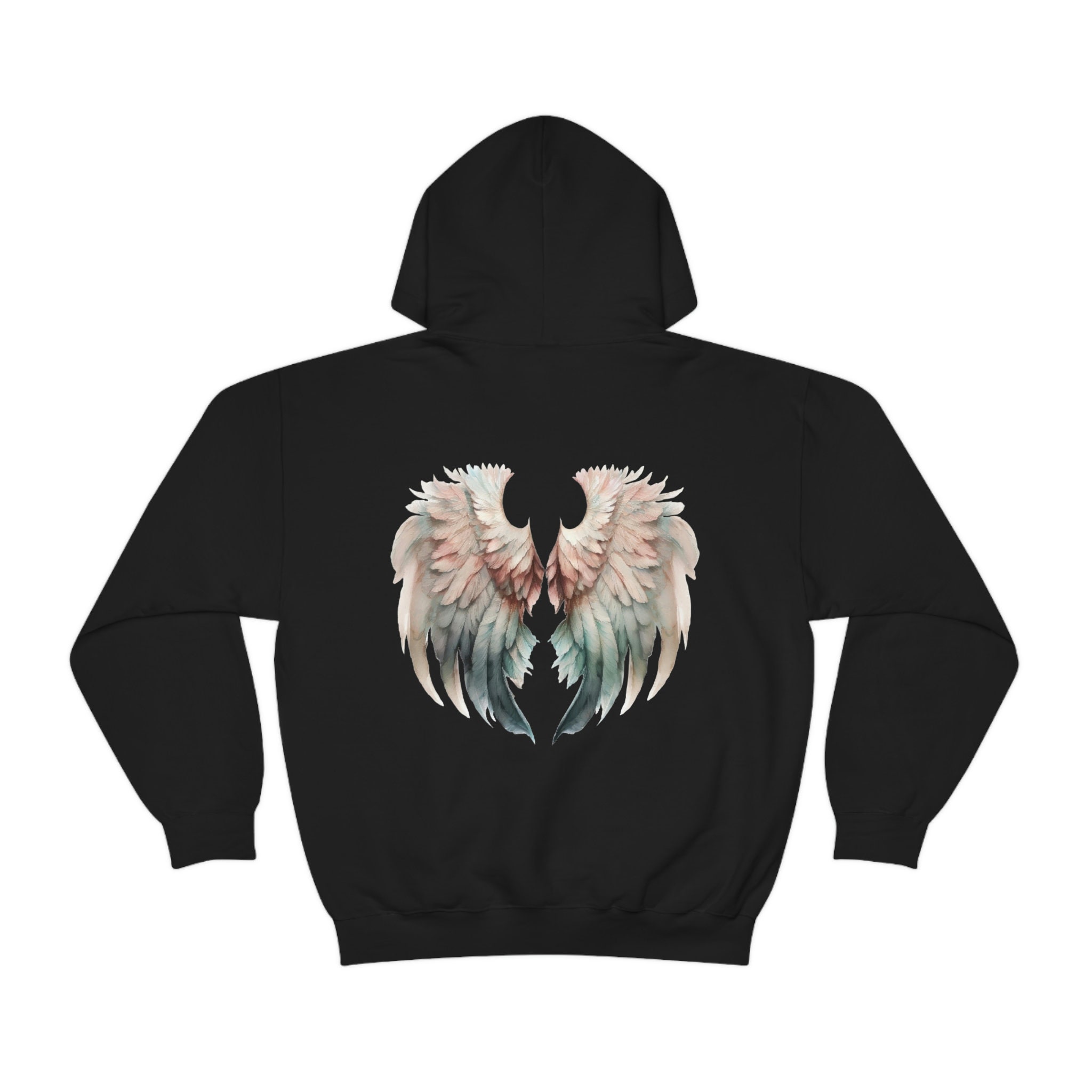 Angel Wings Hoodie, Angel Hoodie, Wings Hoodie, Spiritual Hoodie ...
