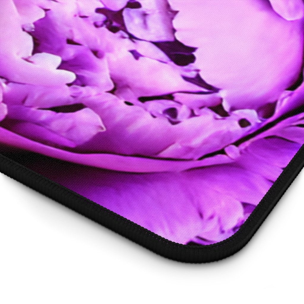 Purple Peonies Desk Mat Peonies Desk Mat Purple Desk Mat - Etsy