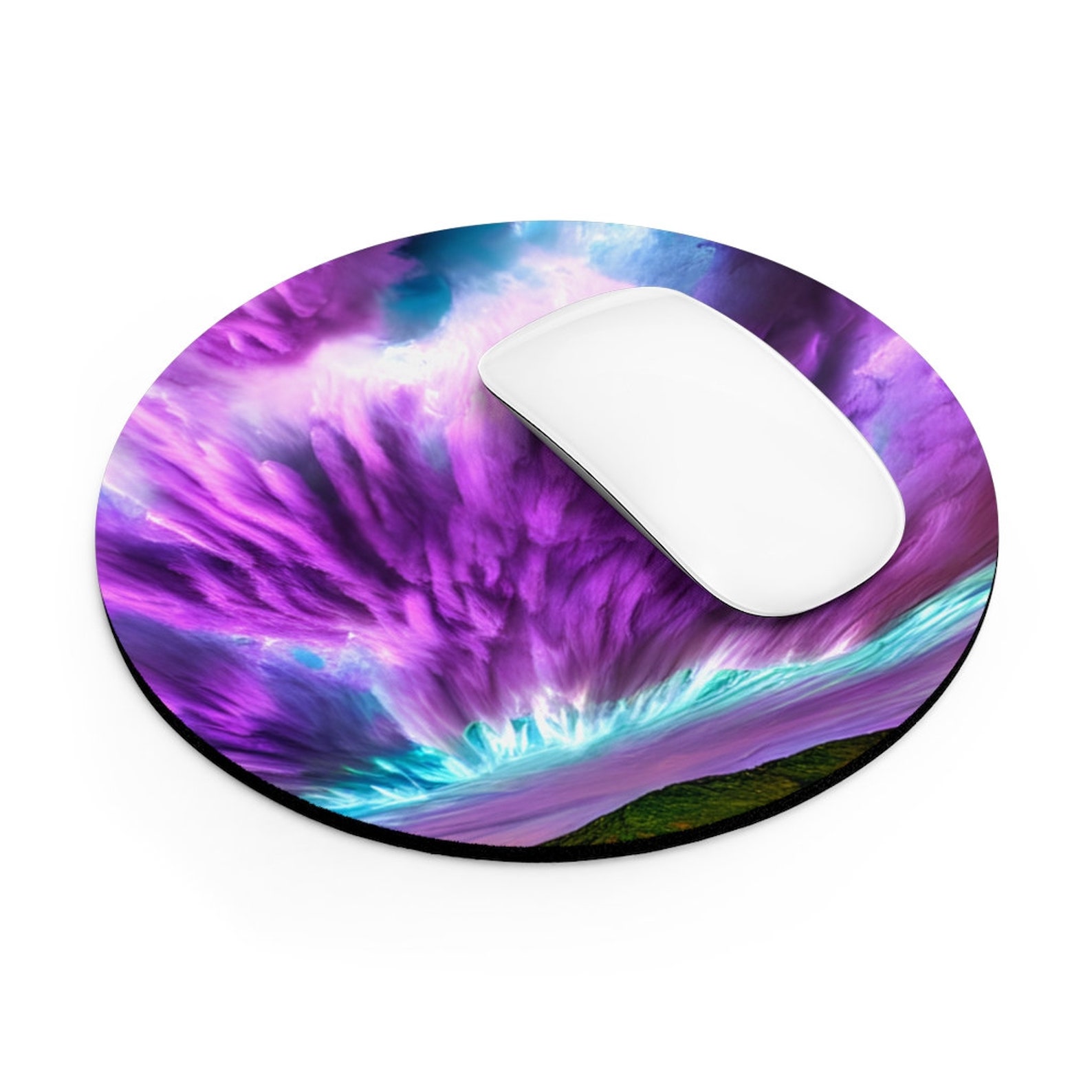 Mouse Pad, Clouds Mouse Pad, Clouds Mousepad, Purple Mouse Pad, Purple ...