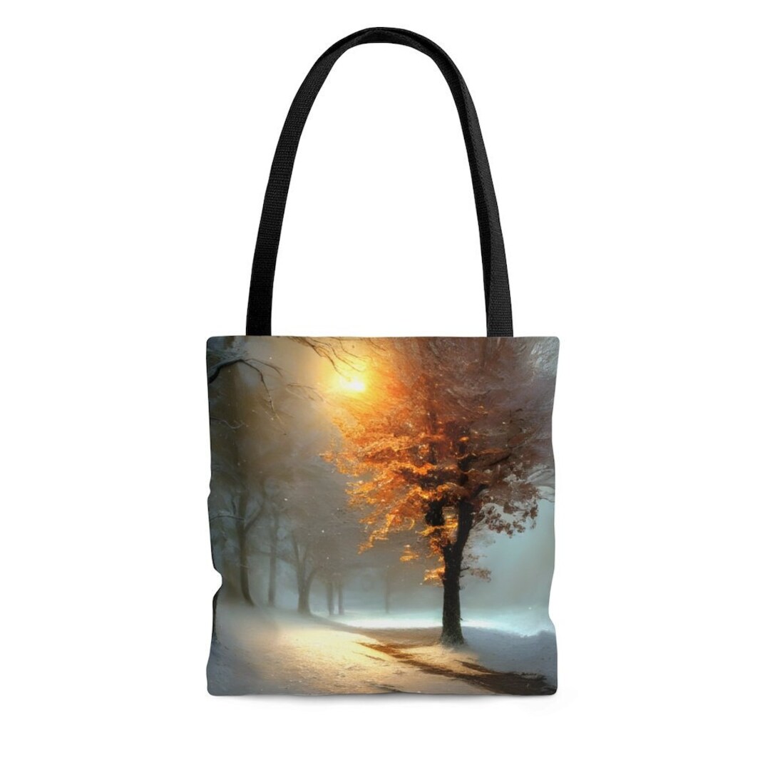 Tote Bag, Tree Tote Bag, Tree Tote, Autumn Tote Bag, Autumn Tote, Fall ...