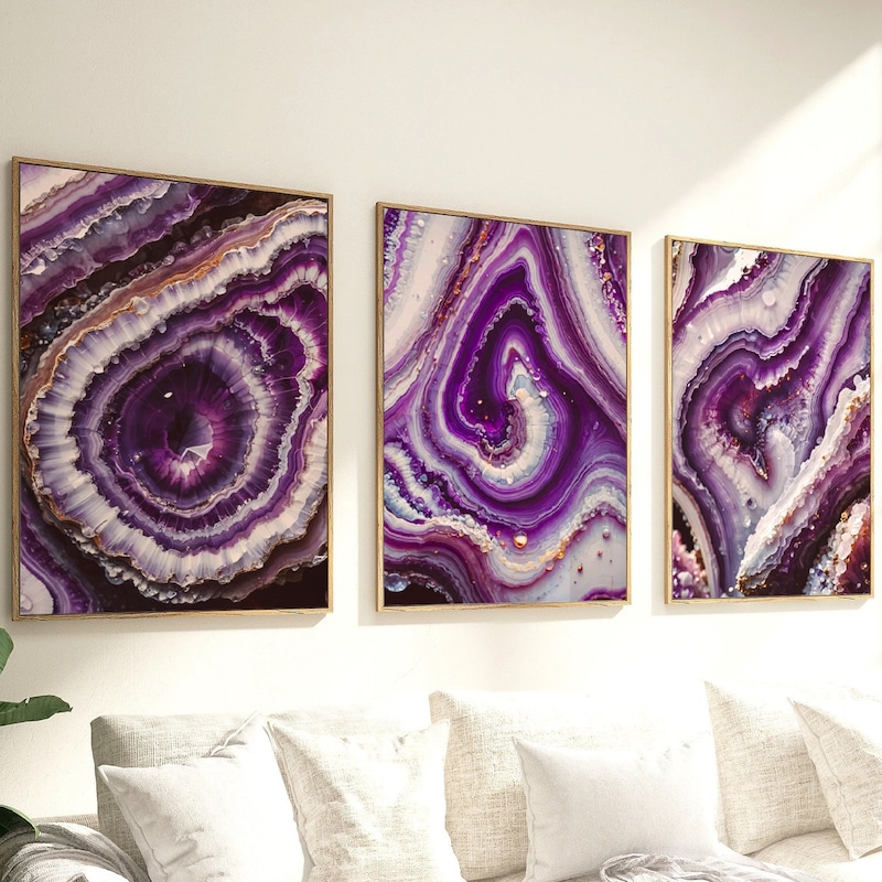 Agate Wall Art - Etsy