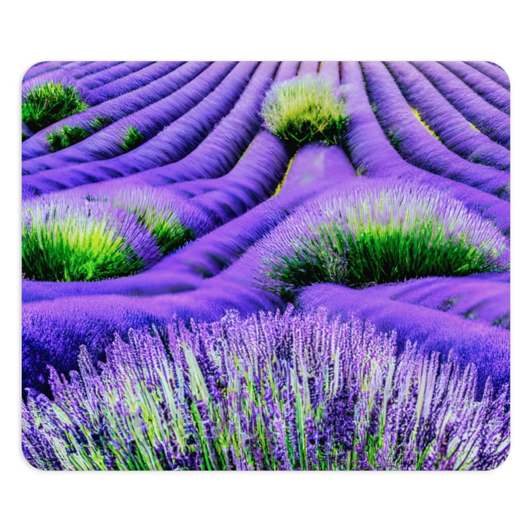 Mouse Pad, Lavender Fields Mouse Pad, Lavender Fields Mousepad ...
