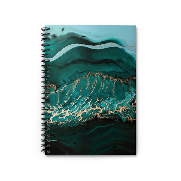 Marble Notebook - Etsy