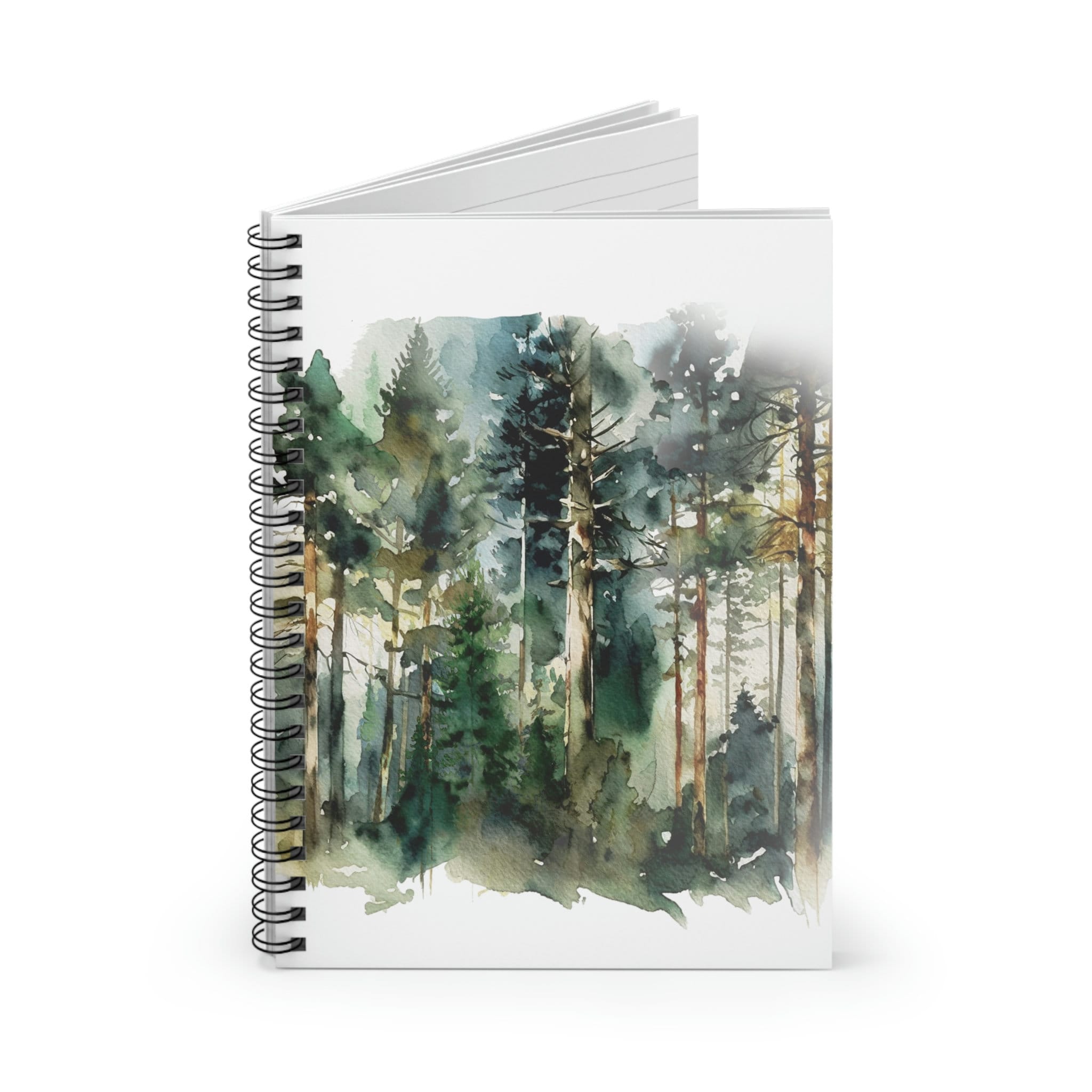 Forest Notebook Trees Notebook Pine Notebook Nature - Etsy