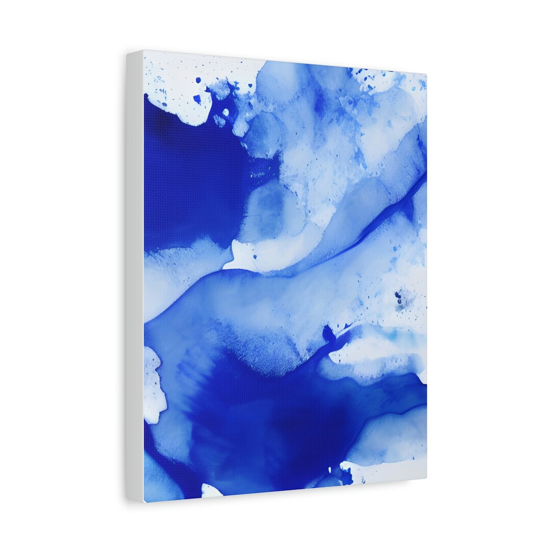 Royal Blue Art Print Royal Blue Art Blue Art Print Blue - Etsy