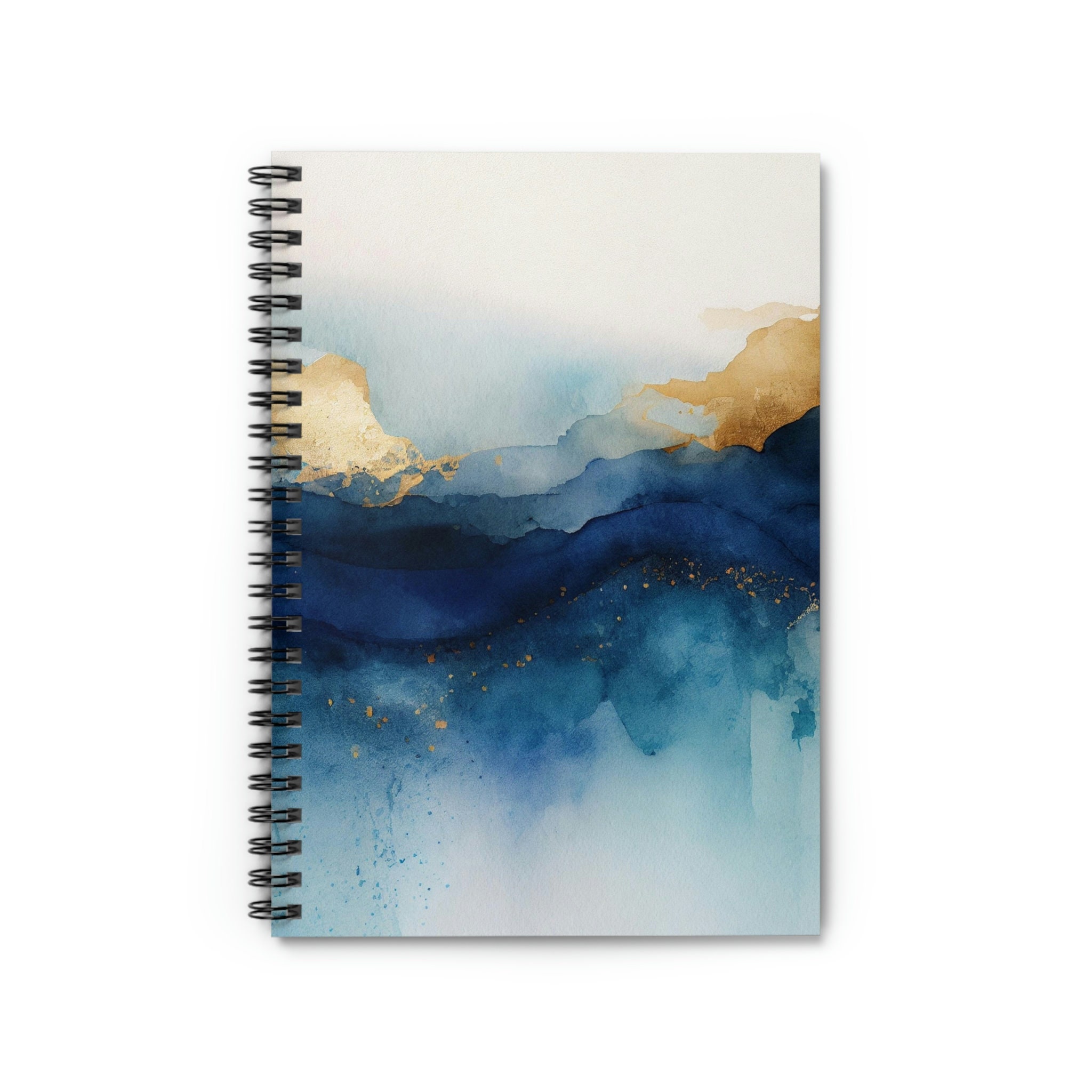 Prussian Blue Notebook Abstract Art Notebook Blue Notebook - Etsy