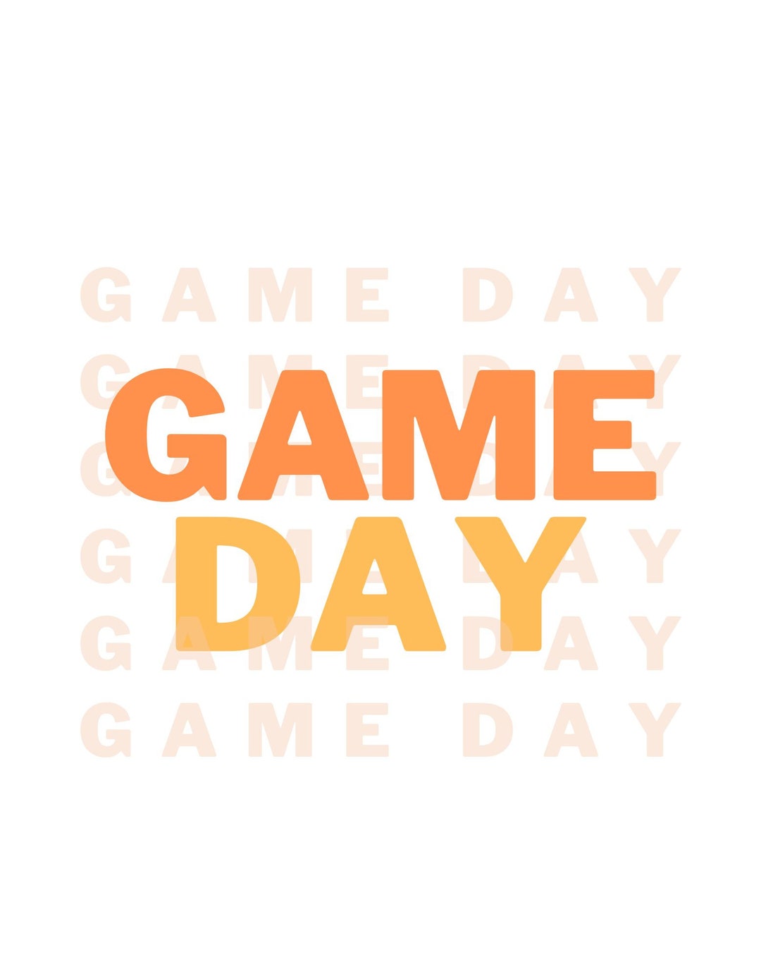 Game Day SVG, Game Day Png, Football SVG, Game Day Pdf, Game Day Jpg - Etsy