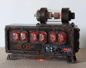 Nixie Tube Clock Fallout - Etsy