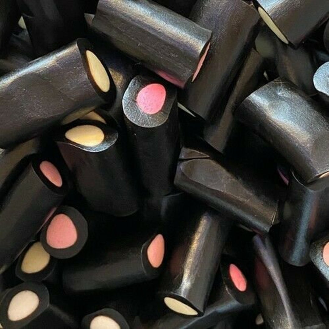 Liquorice Cream Rock Retro Sweets Party Wedding Favours Candy Buffet ...