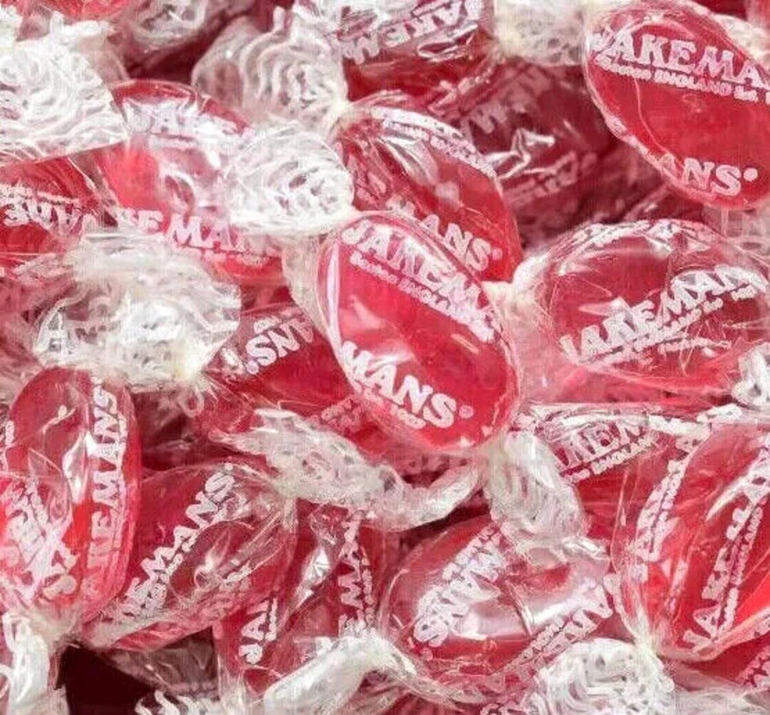 Jakemans CHERRY Lozenges Menthol Sweets Throat & Chest Red Cough - Etsy