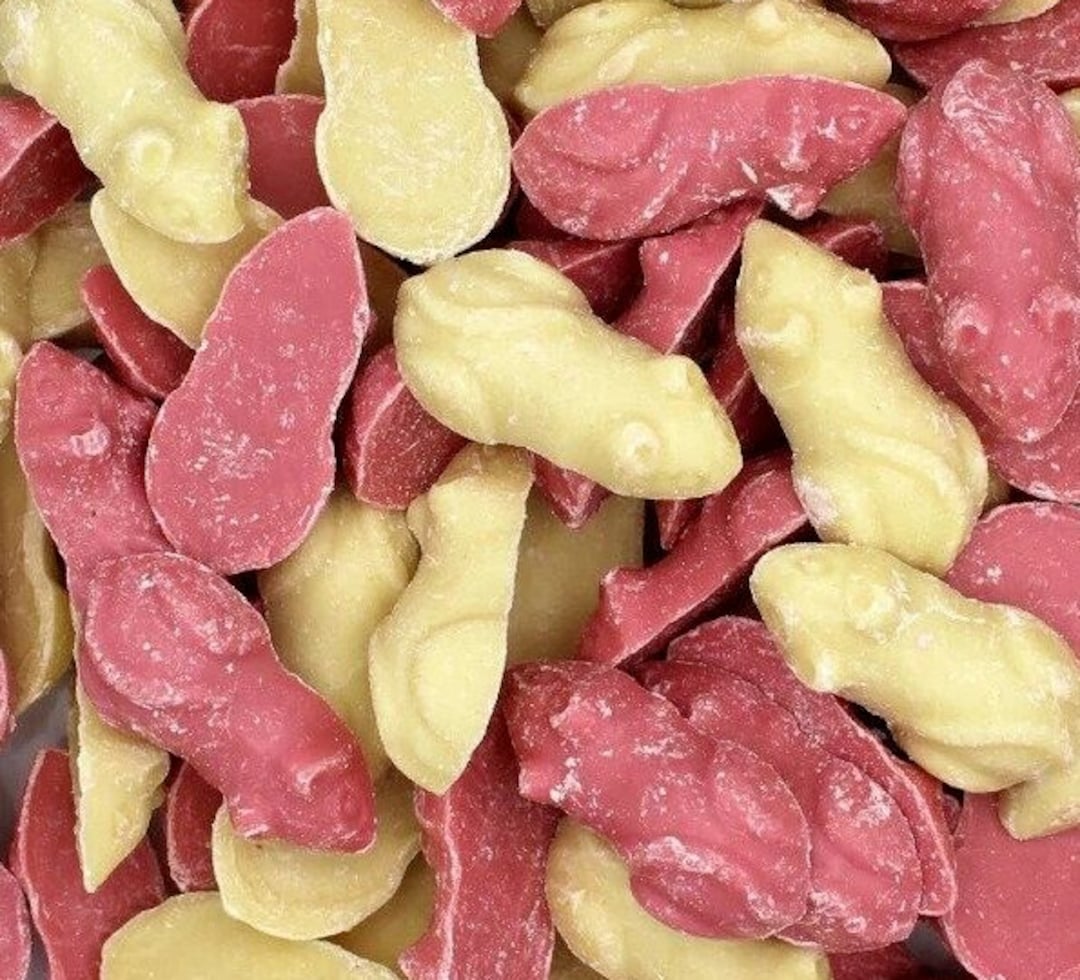 Pink and White Mice Sweets Party Wedding Hannahs Chocolate Pick N Mix ...