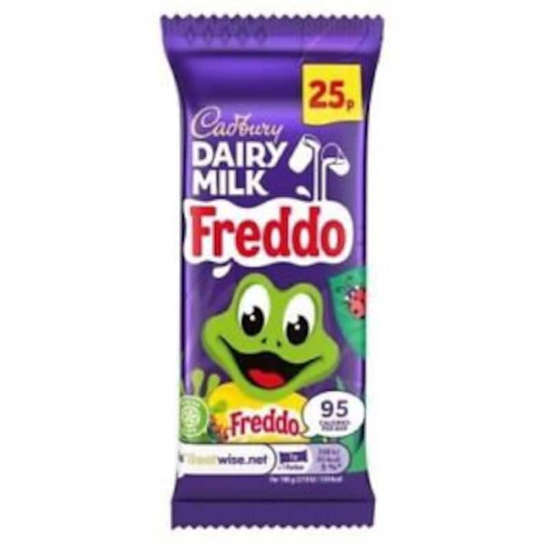 Cadbury Dairy Milk Freddo Chocolate Bar 18g Price Marked 25p - Etsy