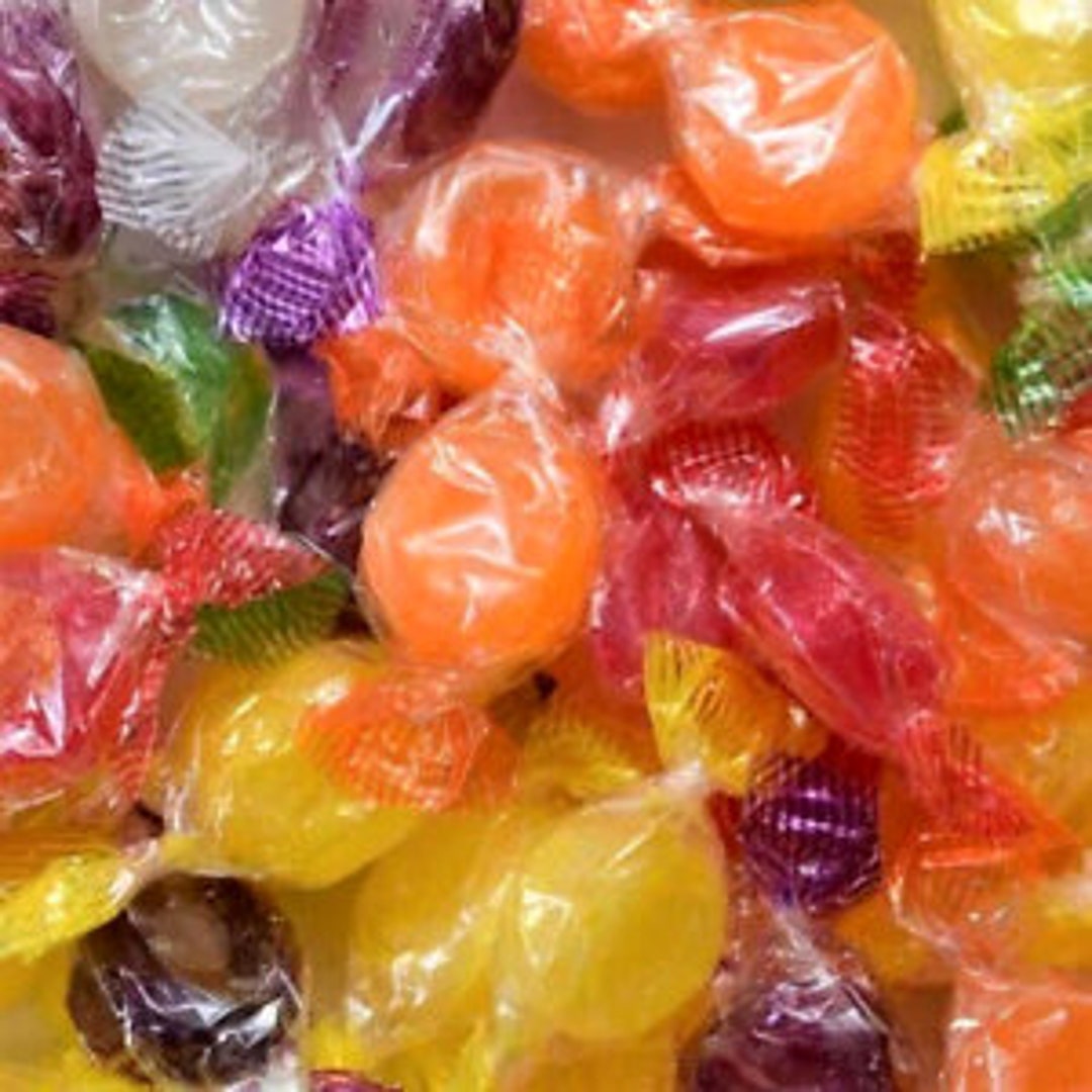 FRUIT DROPS Traditional Boiled Wrapped Sweets Stockleys Retro Filler ...