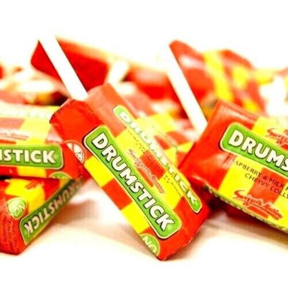 Original DRUMSTICK LOLLIES Sweets Chews Retro Sweets Party - Etsy UK