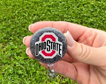 Ohio State Buckeyes Badge Reel - Etsy