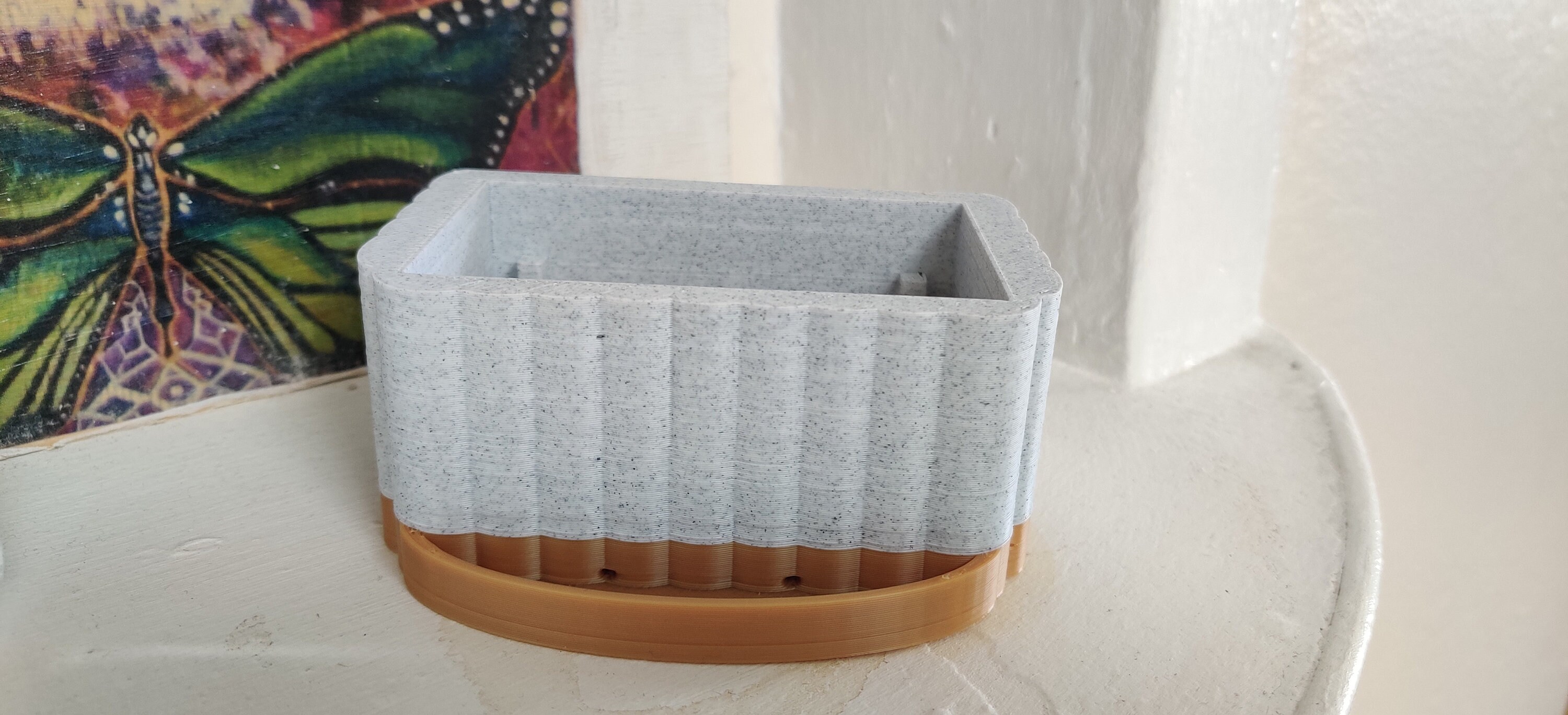 Pillar Window Pot | 3D Printed | Plant Pot | Planter - Etsy
