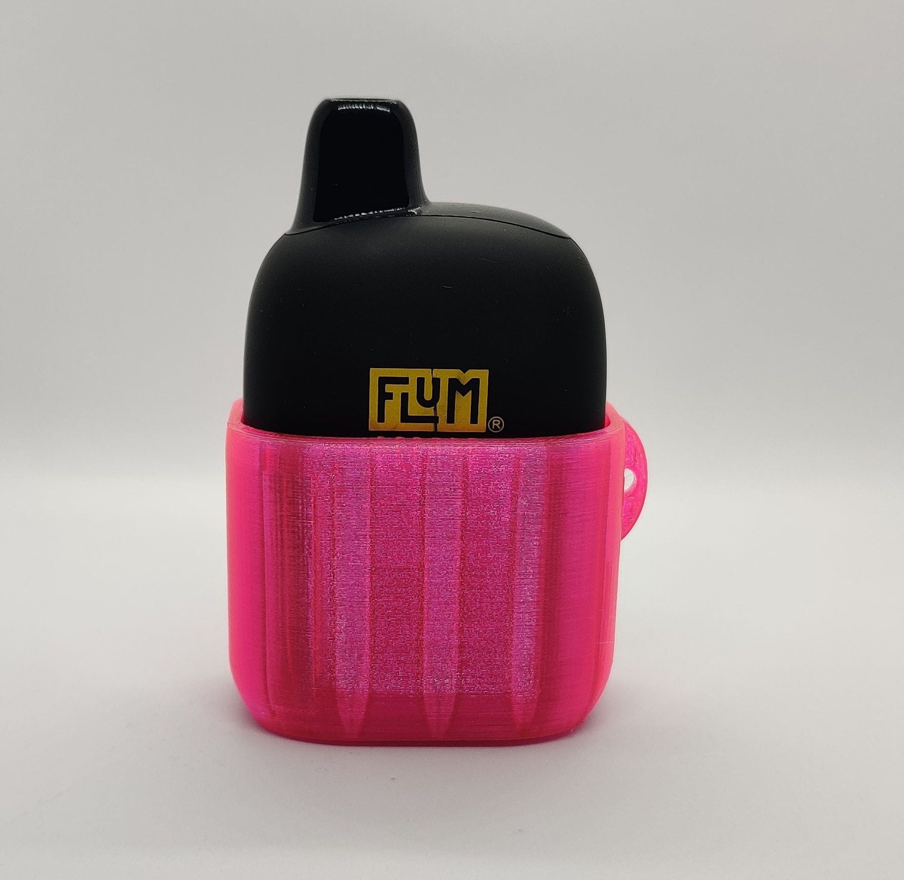 Flum Pebble Vape Holder | 3D Printed | Keychain | TPU Flexible Filament ...