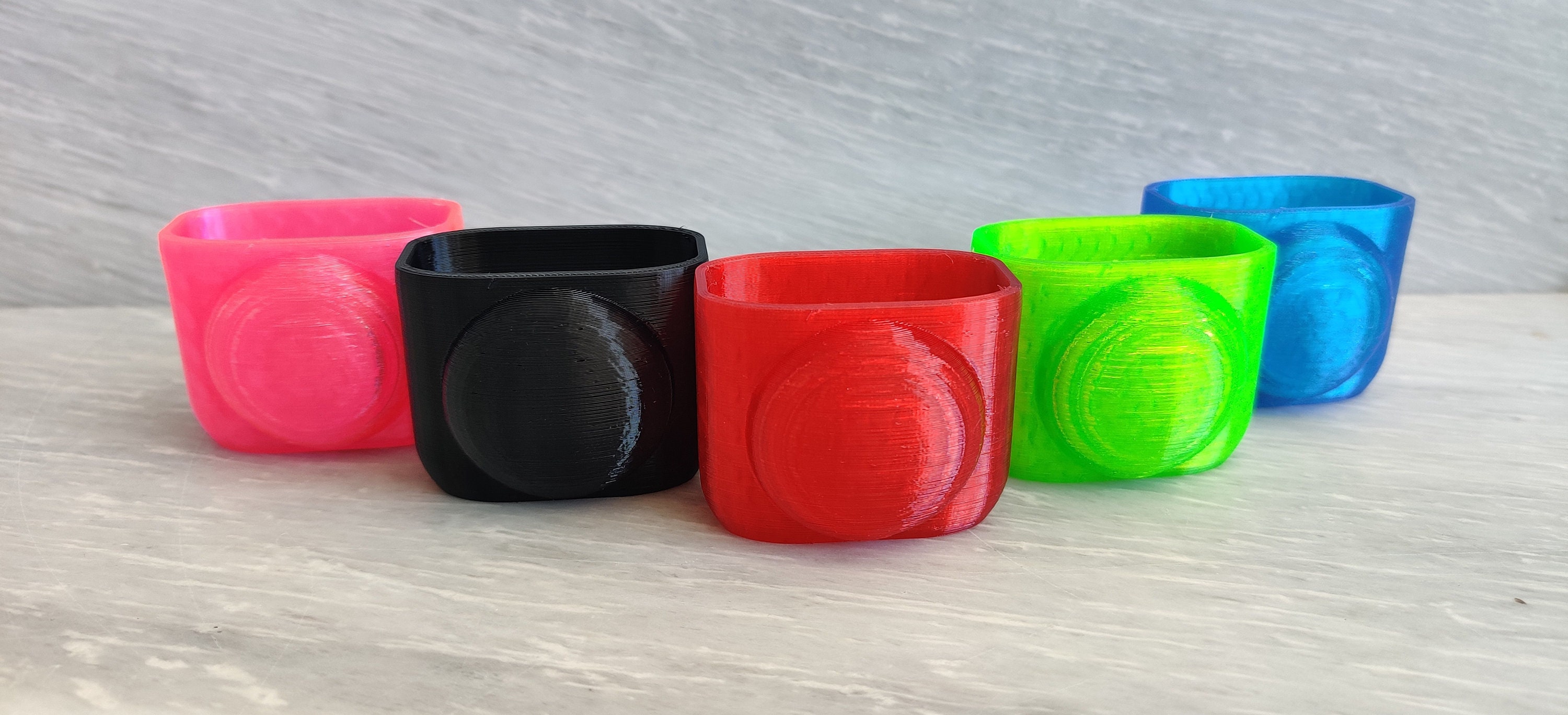 Flum Pebble Vape Air Tag Holder | 3D Printed | Air Tag | TPU Flexible ...