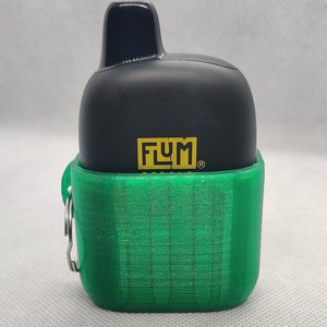 Flum Pebble Vape Holder | 3D Printed | Keychain | TPU Flexible Filament ...