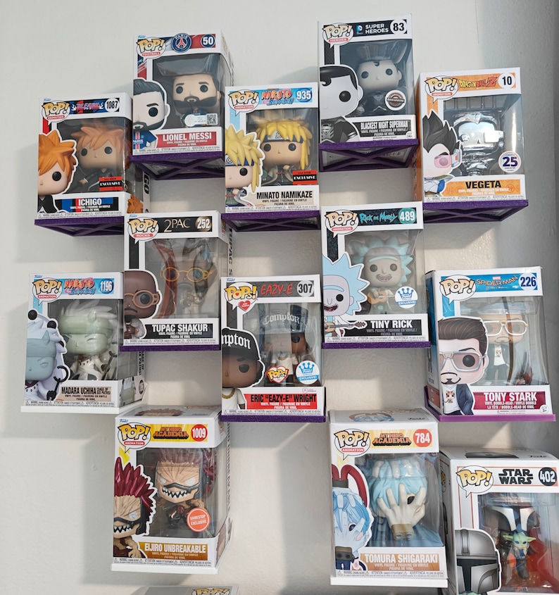 Funko Pop Wall Shelves | 3D Printed | PLA | Display Shelves - Etsy
