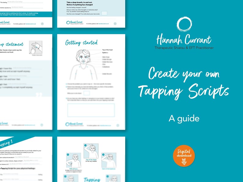 Download and Customise Your Own Blank E.F.T Tapping Script - Etsy