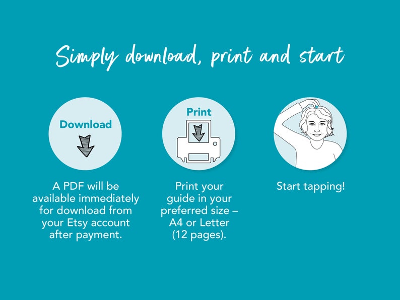 Download and Customise Your Own Blank E.F.T Tapping Script - Etsy