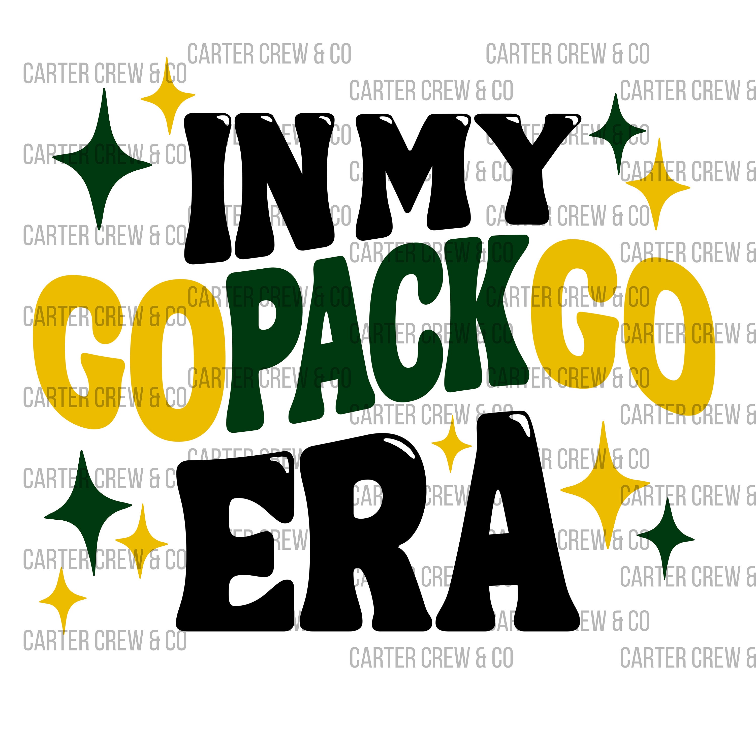 In My Go Pack Go Era Wavy PNG SVG Digital Download - Etsy