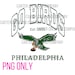 Go Birds Philadelphia Philly Eagles PNG SVG Digital Download Superbowl ...