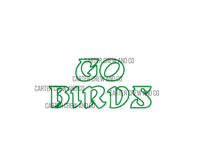 Go Birds & Go Eagles Retro - Digital Download - SVG PNG - Philadelphia ...