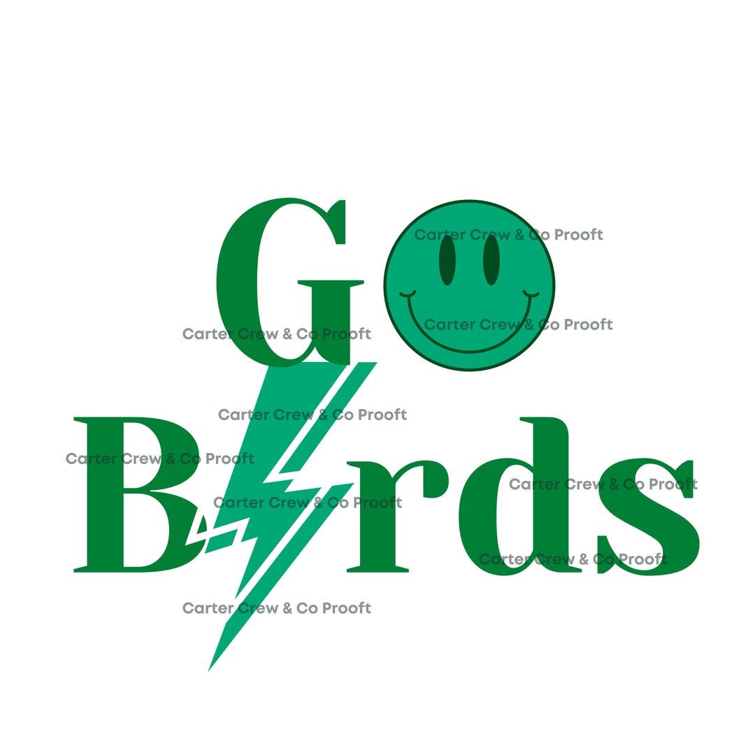 Go Birds - Trendy - Philly - Philadelphia - Football - Kelly Green ...