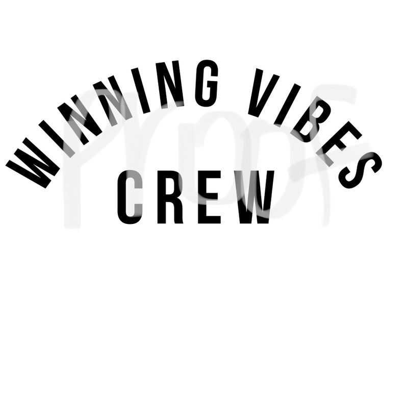Winning Vibes Crew - Digital File PNG - Eagles - Philly - Football ...