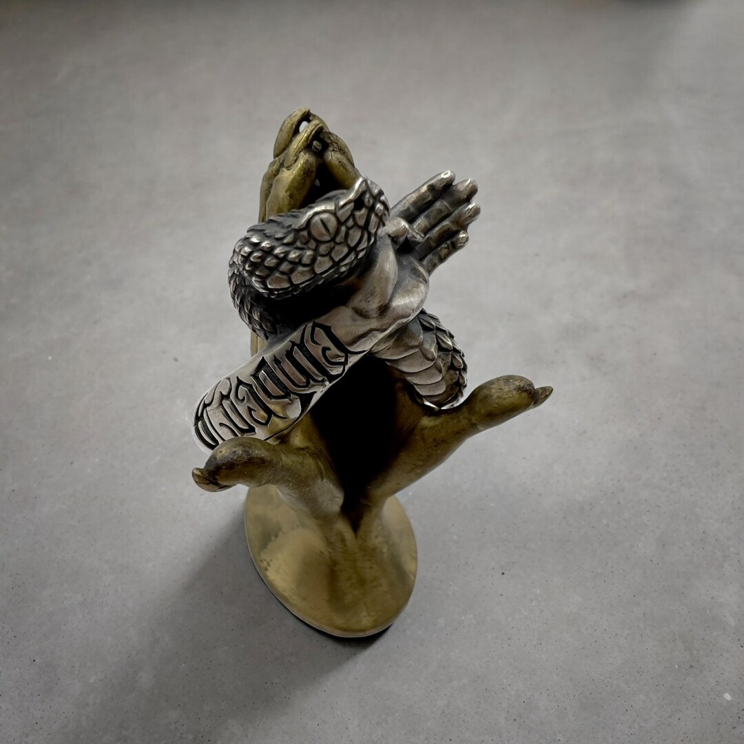 Legiomade Coagula Ring Japan Snake Hand Devil Solve Et Coagula Gothic ...