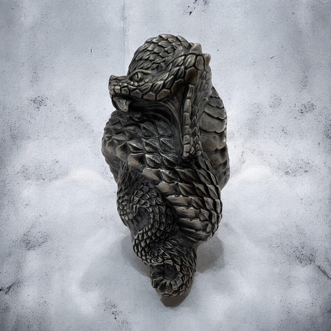 Legiomade Jormungand Ring Snake Reality Silver Starling 925 Big Size - Etsy