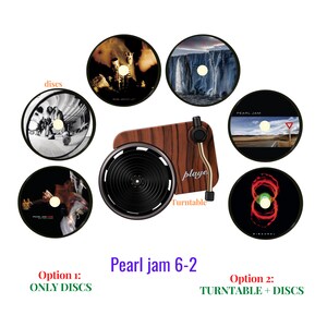 Custom Rock Bands Album Cover Car Air Freshener, Car Vent Clip Perfume ...