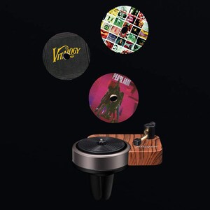 Custom Rock Bands Album Cover Car Air Freshener, Car Vent Clip Perfume ...