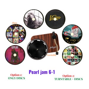 Custom Rock Bands Album Cover Car Air Freshener, Car Vent Clip Perfume ...