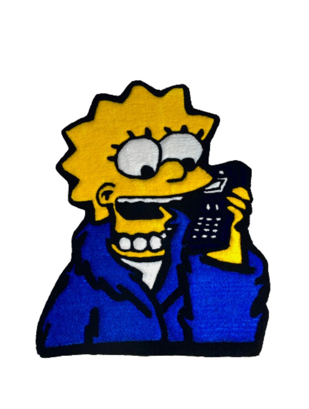 Lisa Simpson Handmade Tufted Rug - Etsy