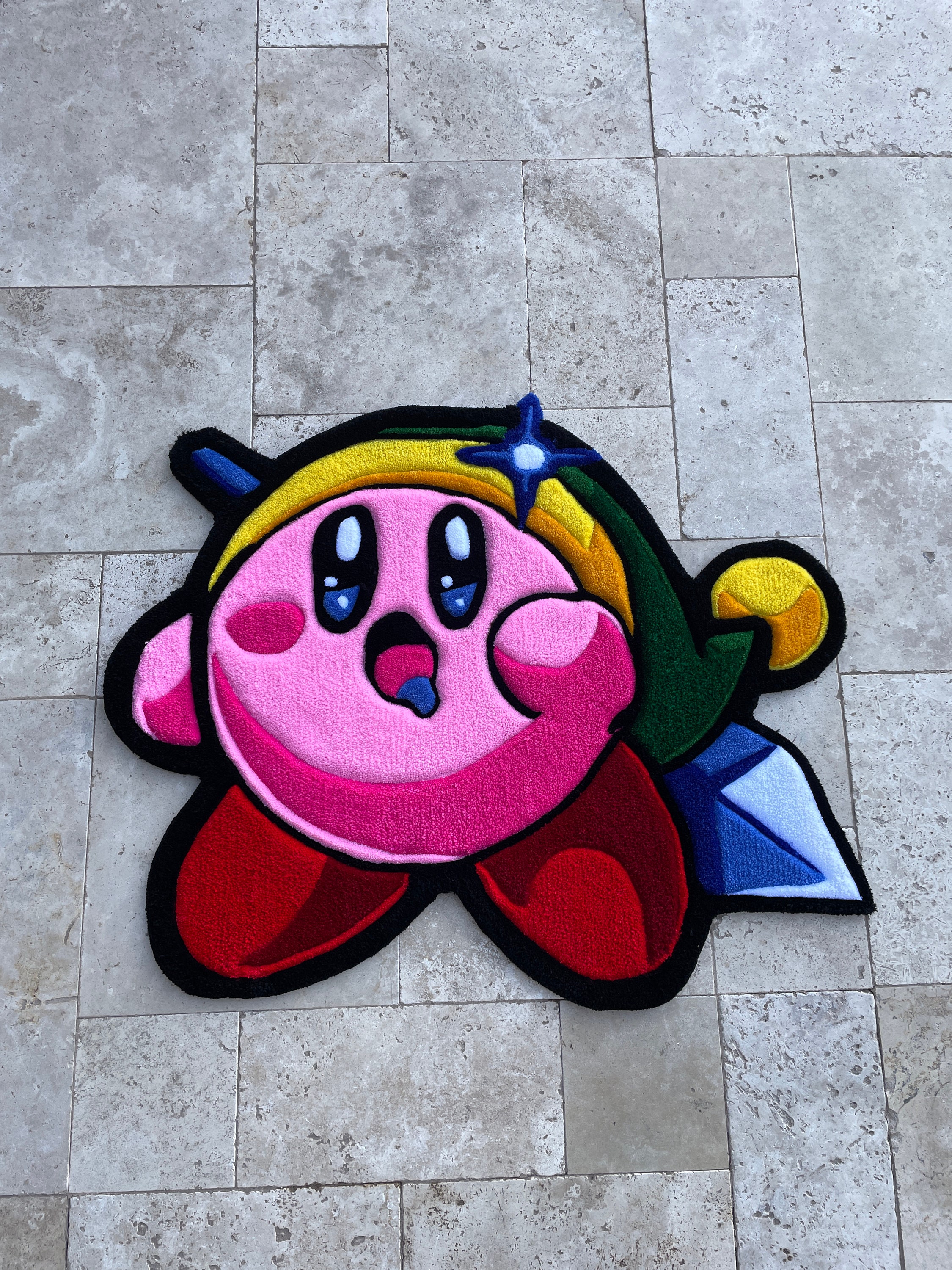 Kirby Zelda Handmade Tufted Rug - Etsy