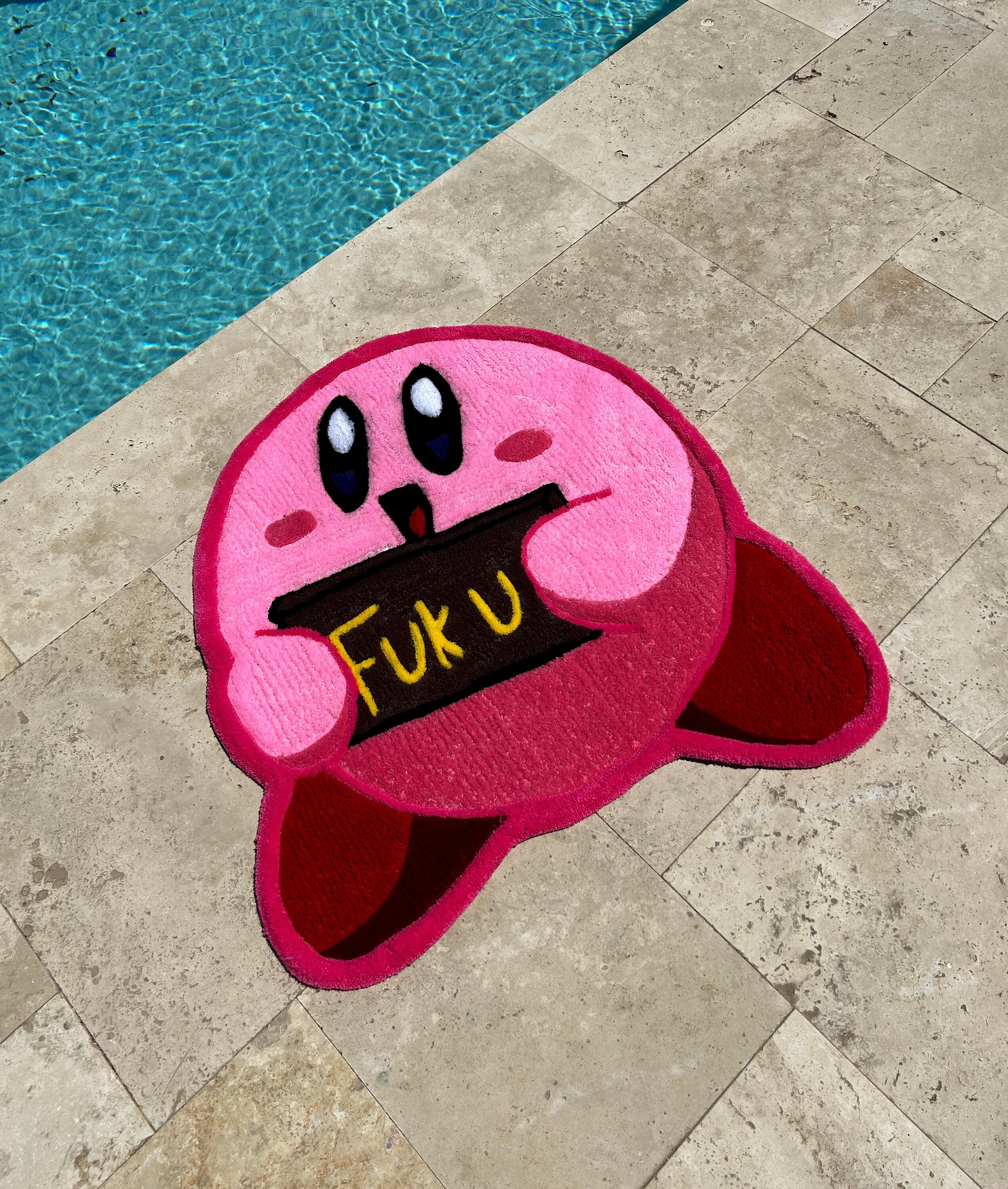 Kirby Meme Custom Rug - Etsy