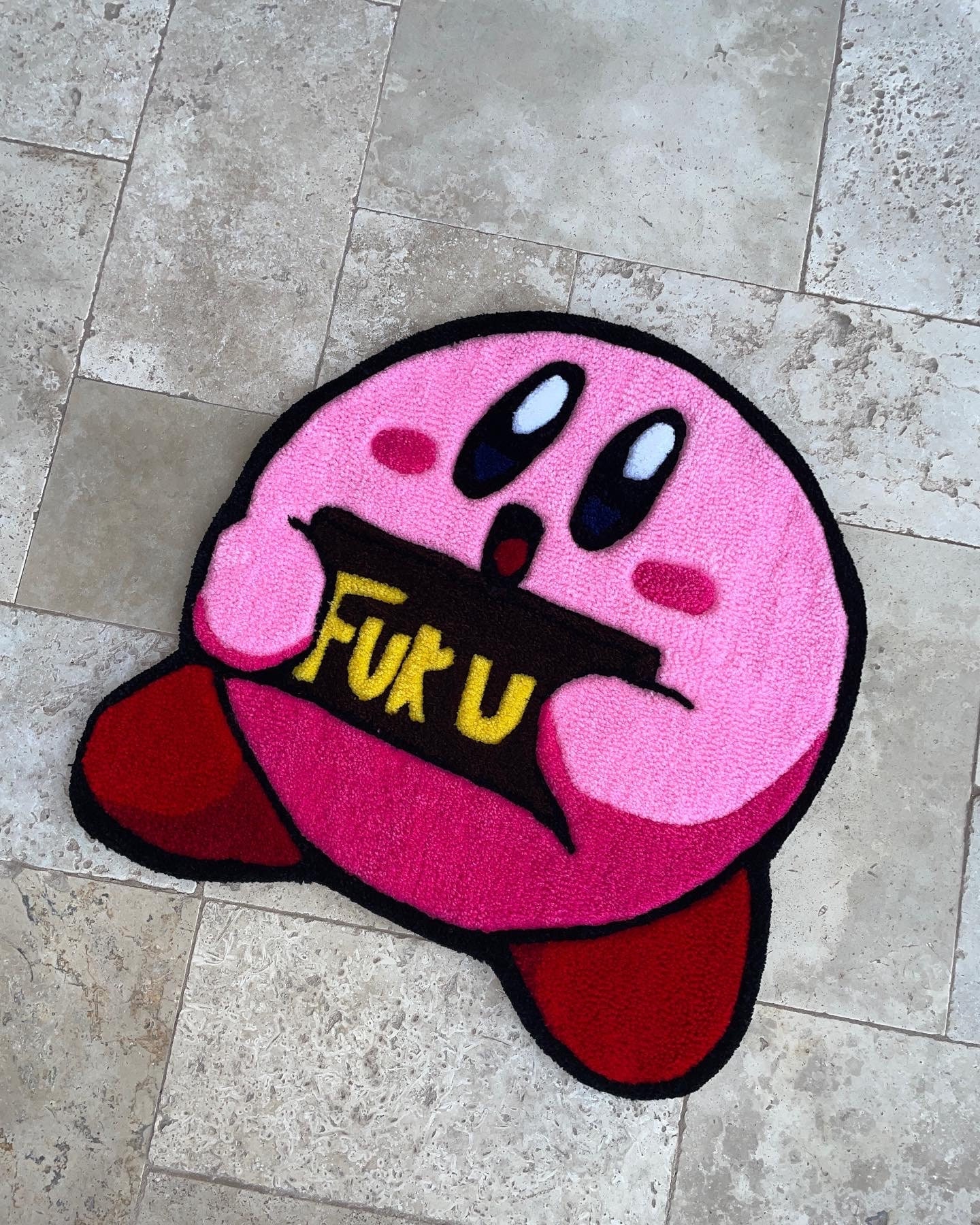 Custom Rug kirby Meme - Etsy
