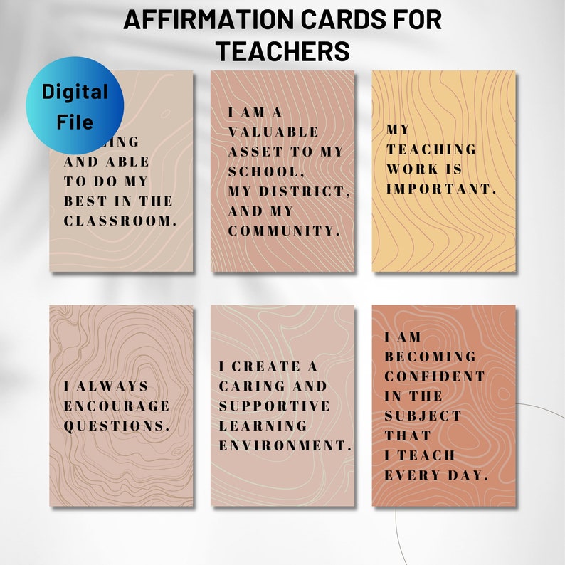 60 Affirmations for Teachers, Positive Words of Encouragement for ...