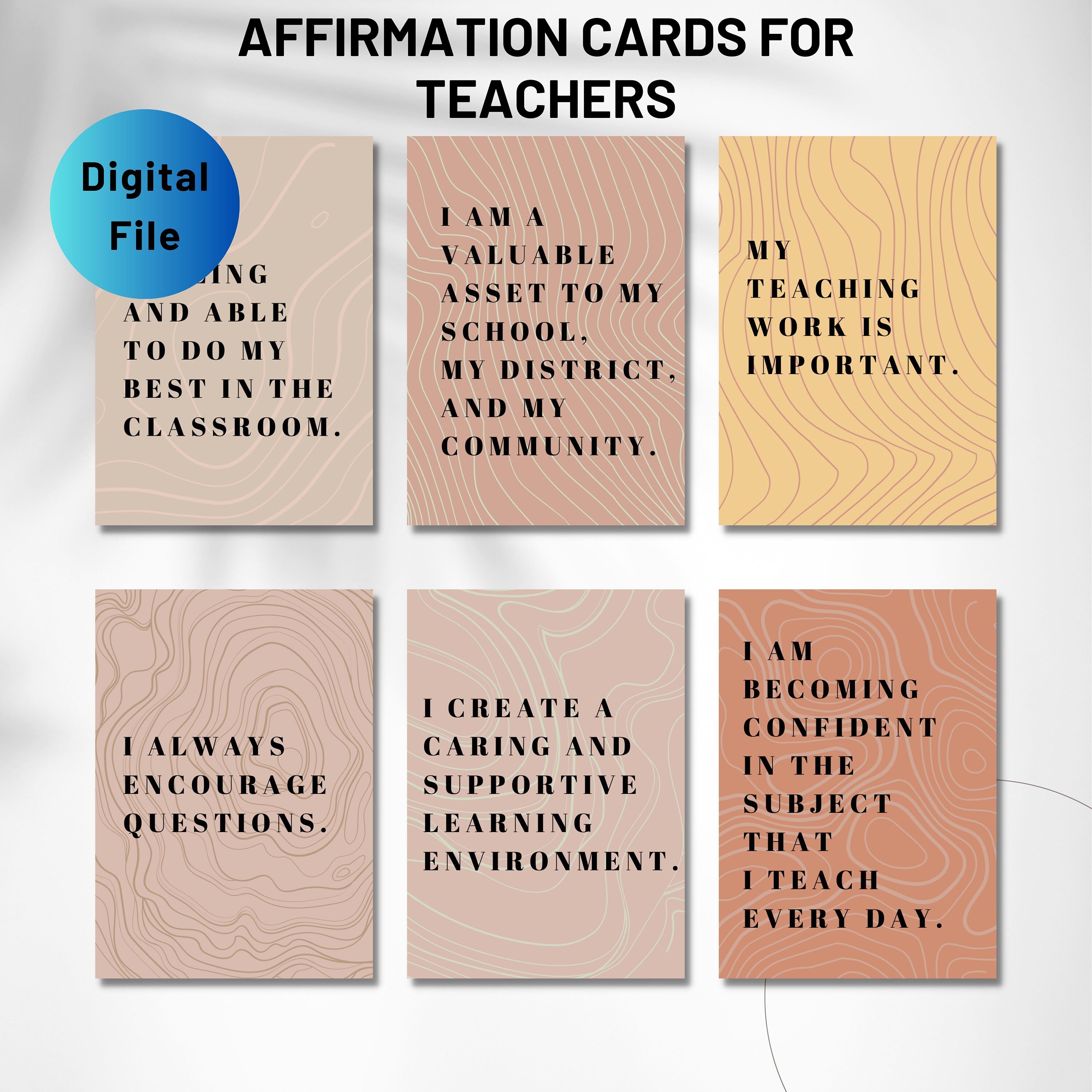 60 Affirmations for Teachers, Positive Words of Encouragement for ...