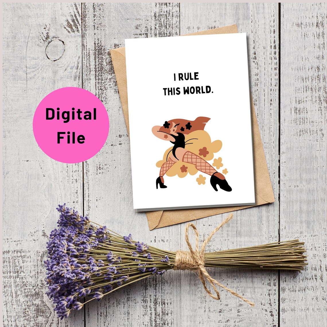 Funny Affirmation Cards for Badass Woman, a Set of 60 Sassy ...