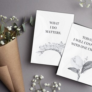 60 Teacher Affirmation Cards, Positive Words of Encouragement for ...