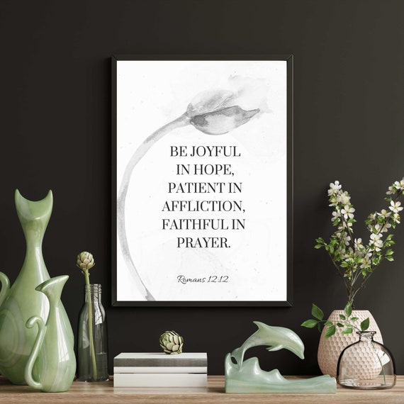 Scripture Print of Bible Verse Wall Art Scripture Download - Etsy
