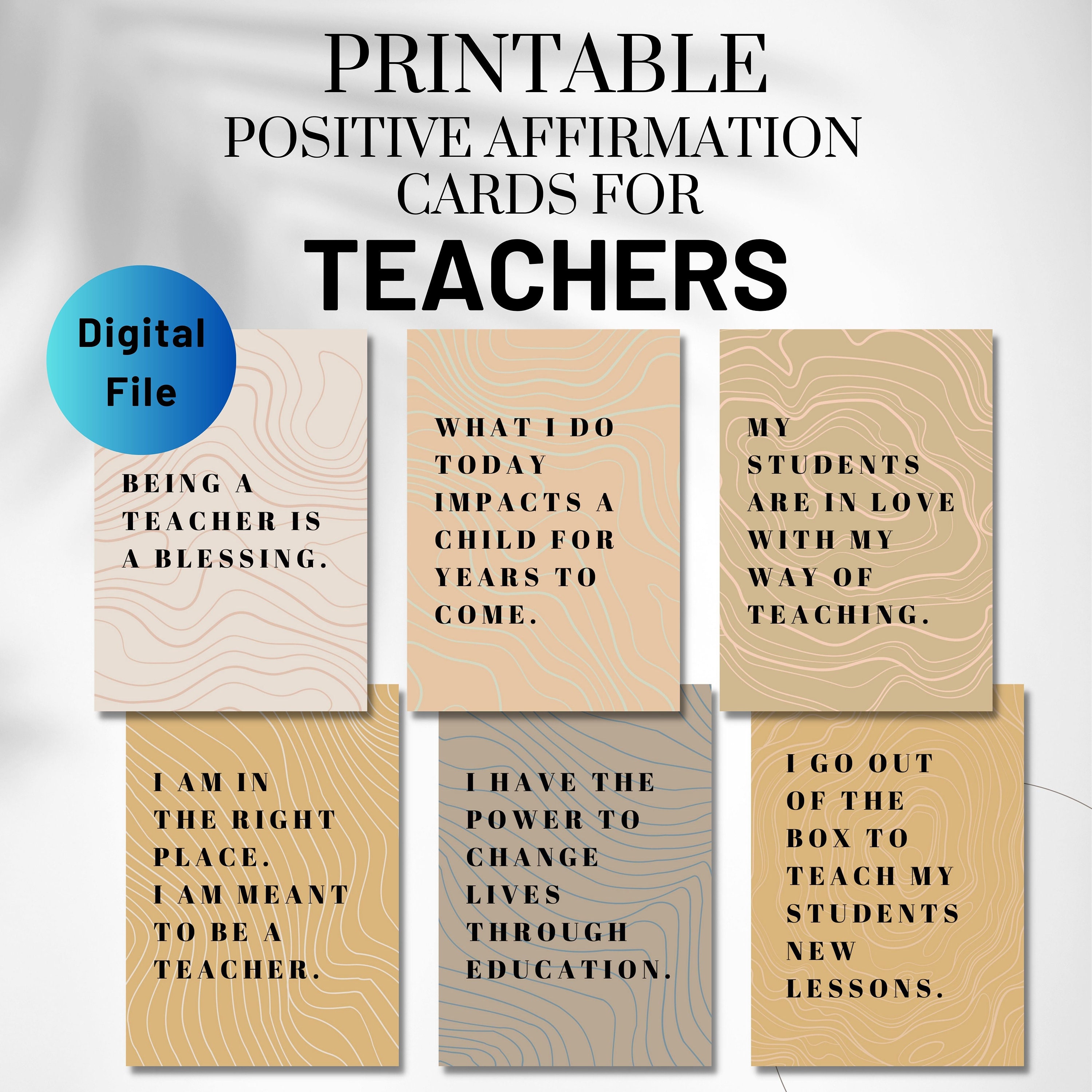 60 Affirmations for Teachers, Positive Words of Encouragement for ...